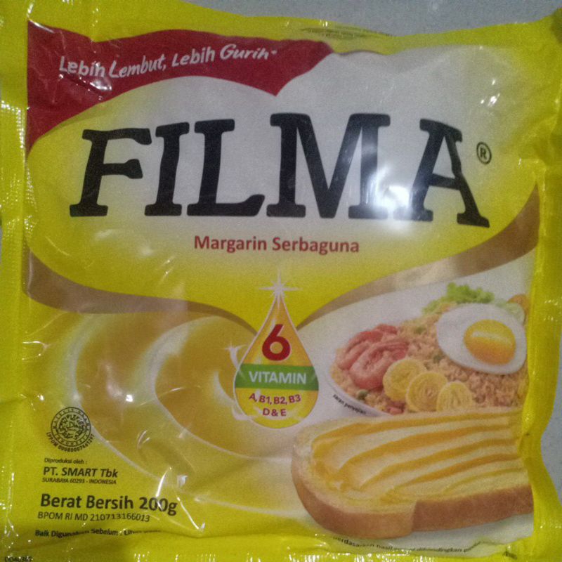 Jual FILMA MARGARIN 200GR (PCS) | Shopee Indonesia