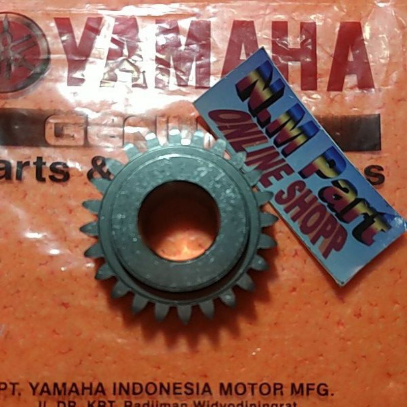 Jual gear lawan gigi pompa oli yamaha vega zr jupiter z f1 5D9 Original | Shopee Indonesia
