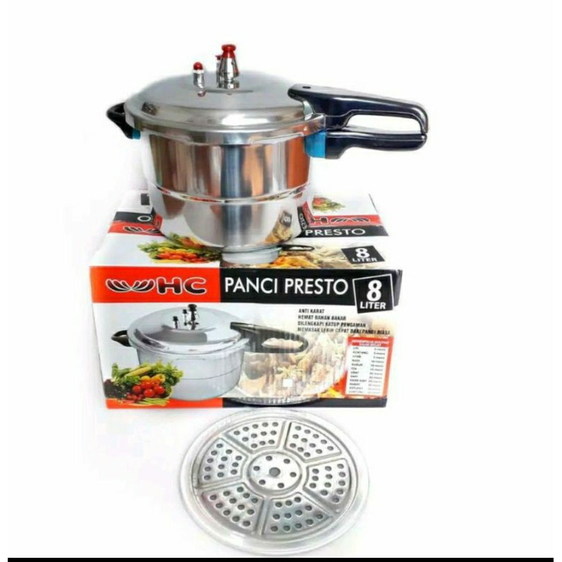 Jual Panci presto HC 8L dan blender stanlies alat penggiling daging ...