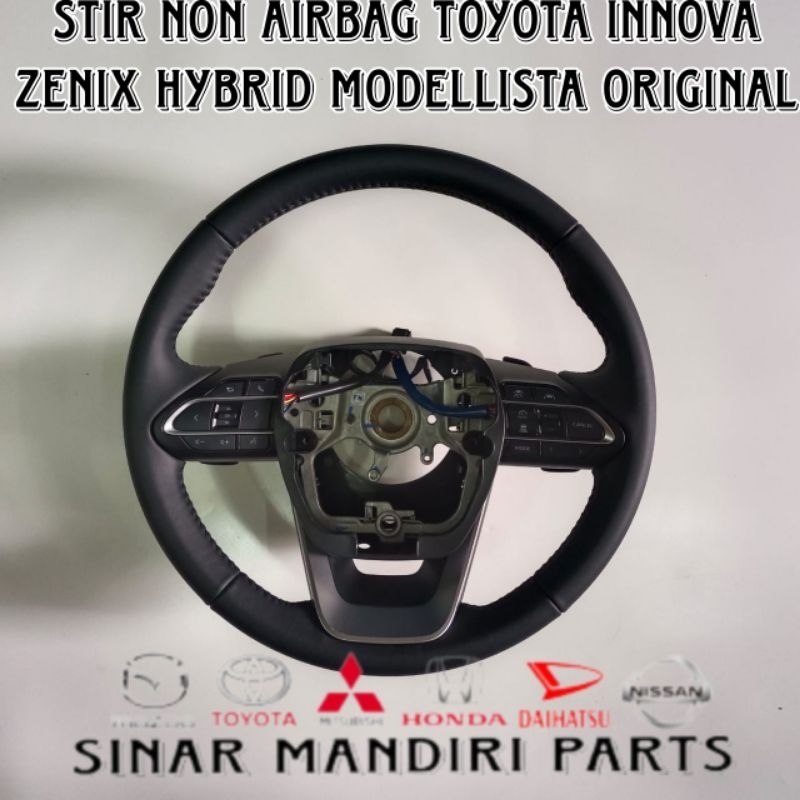 Jual stir setir non airbag toyota innova zenix hybrid modellista ...