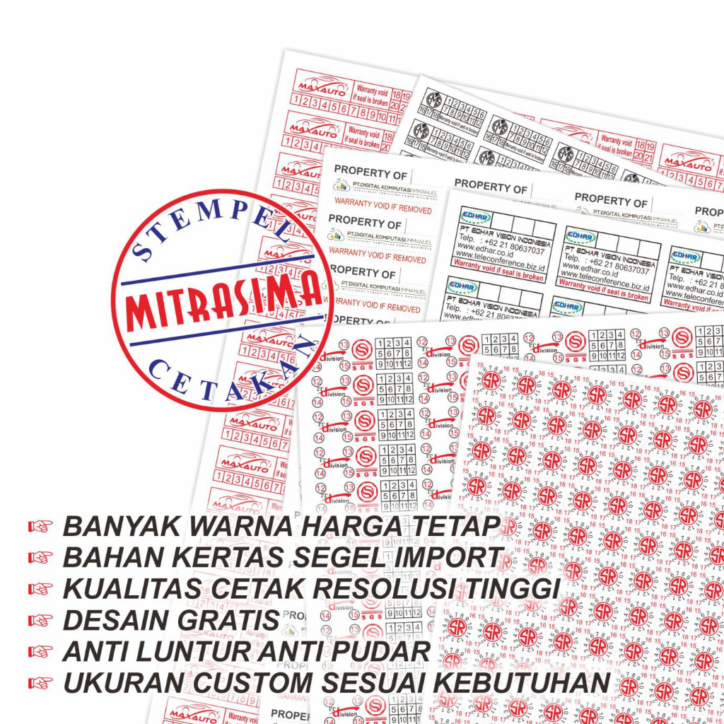 Jual Sticker segel pecah telur | Shopee Indonesia