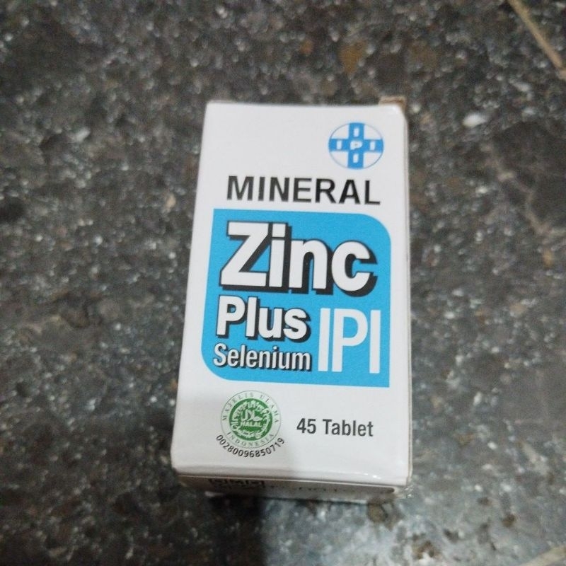 Jual IPI vitamin Zinc plus selenium isi 45 tablet | Shopee Indonesia