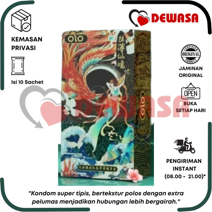 Jual OLO Kondom 001 Wonderland Filigree Ultra Thin - 1 Pcs (REPACK) | Shopee Indonesia