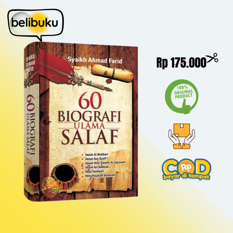 Jual 60 Biografi Ulama Salaf Hardcover Alkautsar Syaikh Ahmad Farid ...