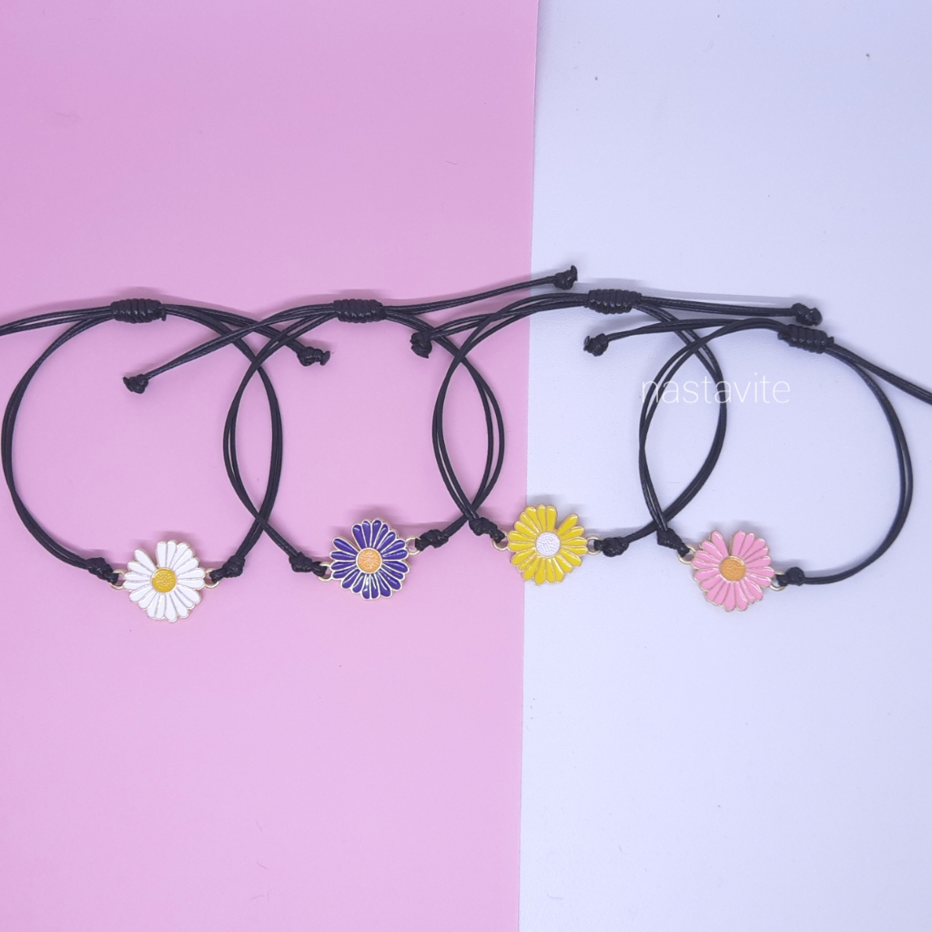 Jual Gelang Couple Aesthetic Korea Pasangan Bestie Pacar Persahabatan ...