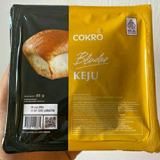 Jual Roti Cokro Bluder Keju | Roti Cokro Bluder Rasa keju | pack ...