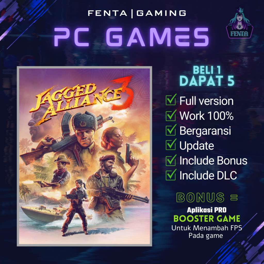 Jual JAGGED ALLIANCE 3 - GAME PC - GAME LAPTOP | Shopee Indonesia