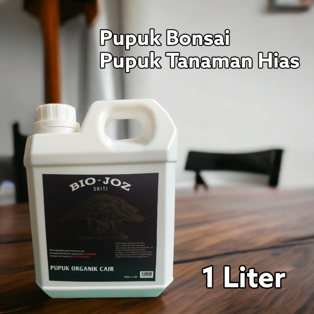 Jual Pupuk Bio Joz Pupuk Bonsai Dan Tanaman Hias Fermentasi Sriti 1 ...