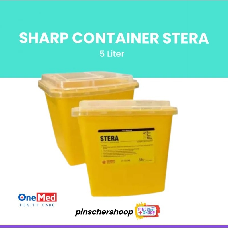 Jual Sharp Container 5 L Stera Tempat Limbah Medis | Shopee Indonesia