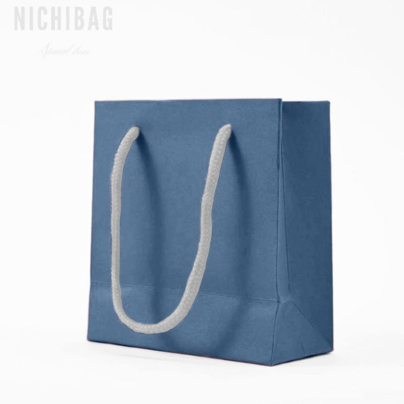 Jual PAPER BAG PREMIUM LUXURY BLUE NAVY 15×6×15| PAPER BAG WEDDING ...
