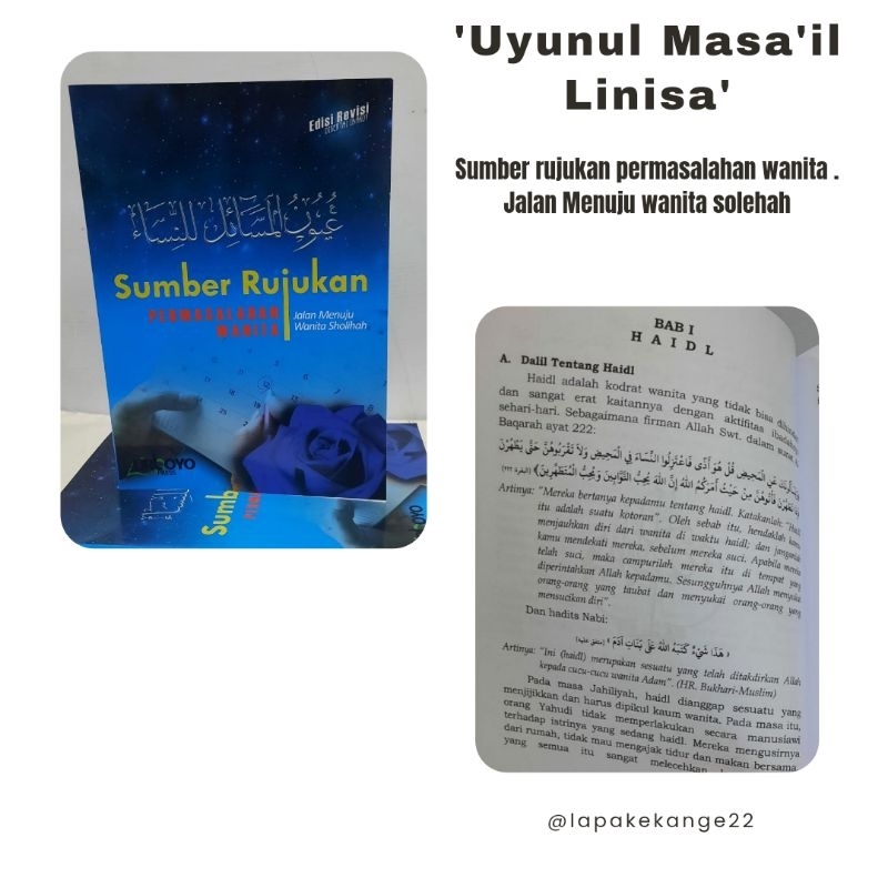 Jual 'UYUNUL MASA'IL LINNISA' | SUMBER RUJUKAN PERMASALAHAN WANITA | Jalan Menuju Wanita ...