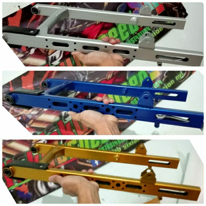 Jual long Arm full set 55 cm/60 cm jupiter,vega,fizr,smash,shogun ...