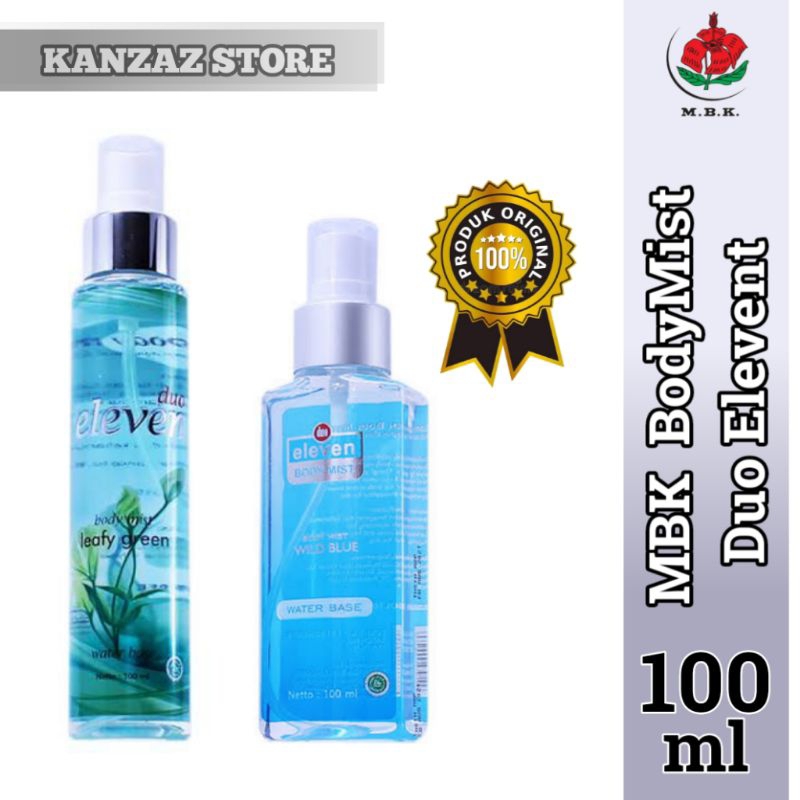 Jual (Kanzaz) MBK BODY MIST | DUO ELEVEN 100ml | Shopee Indonesia