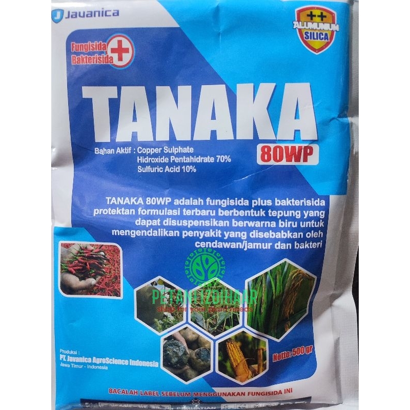 Jual Tanaka 80WP Fungisida & Bakterisida Kemasan 500gram | Shopee Indonesia