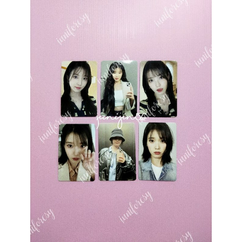 Jual IU OFFICIAL PHOTOCARD PC 6TH GEN | Shopee Indonesia