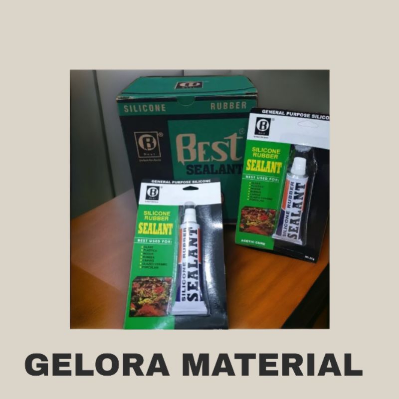 Jual Lem Kaca Sealant kecil dan besar / Lem Sealant Silicone / Lem ...