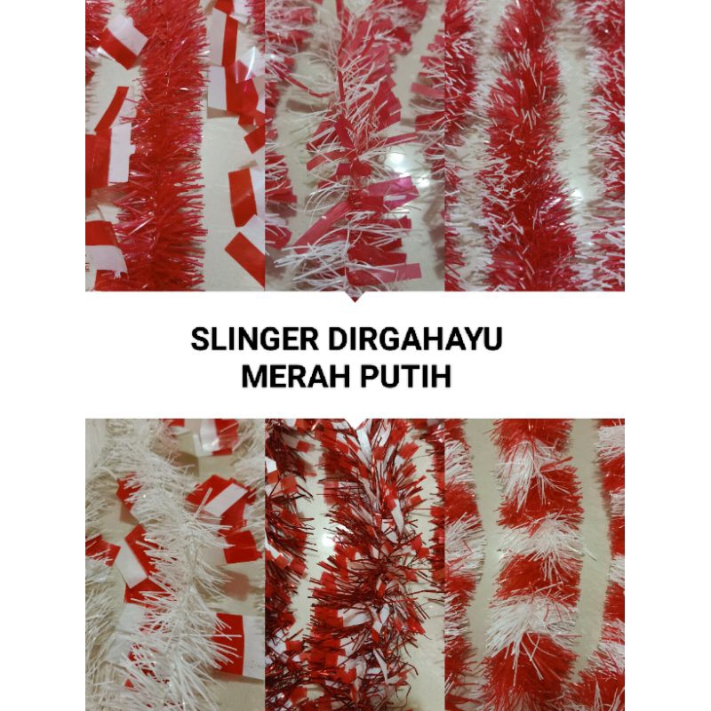 Jual Slinger rumbai ± 2 meter Tebal hiasan tambahan Pesta tedak siten ...