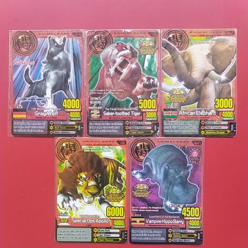 Jual Animal Kaiser Promo Card | Shopee Indonesia