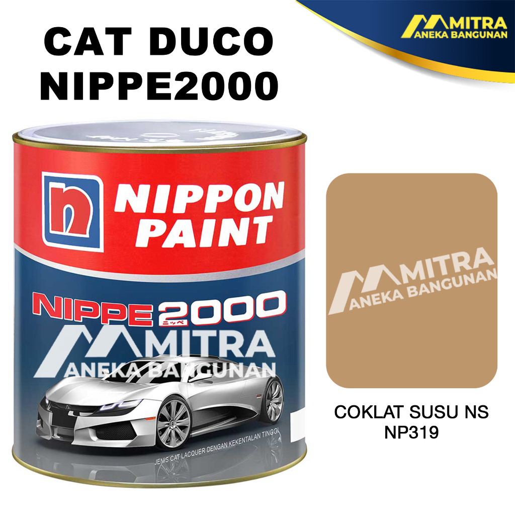 Jual CAT DUCO NIPPE 2000 1 LITER COKLAT SUSU NP 319 / CAT MOBIL CAT ...