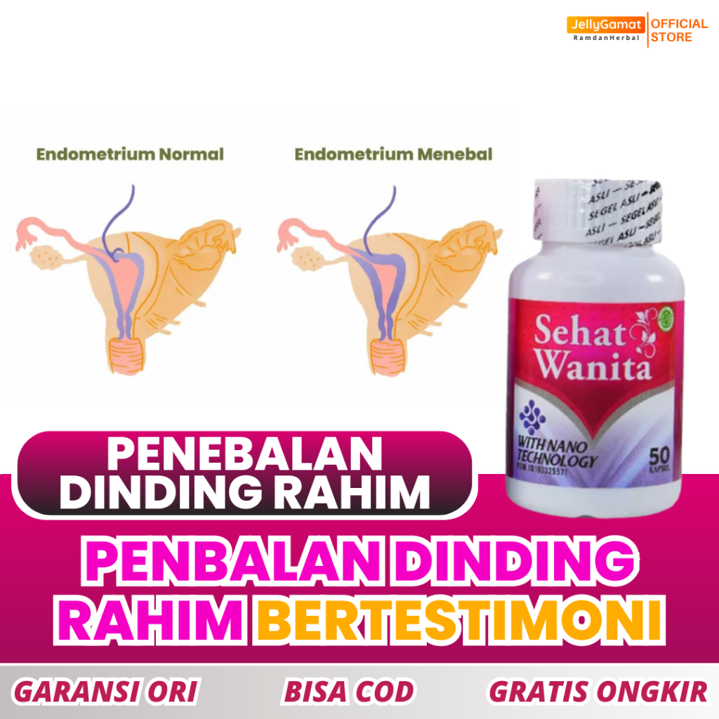 Jual Obat Penebalan Dinding Rahim Bertestimoni Kelainan Sistem ...