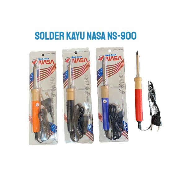 Jual SOLDER KAYU NASA MODEL NS-900 40W SOLDER KAYU 40W | Shopee Indonesia