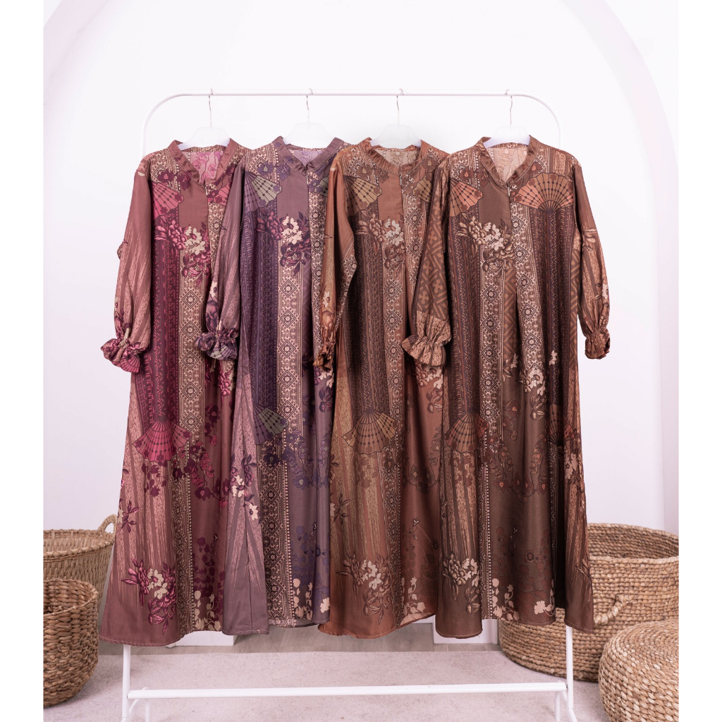 Jual Warna Warni Brand Gamis Raya Sarimbit keluarga I Koko gamis Raya ...