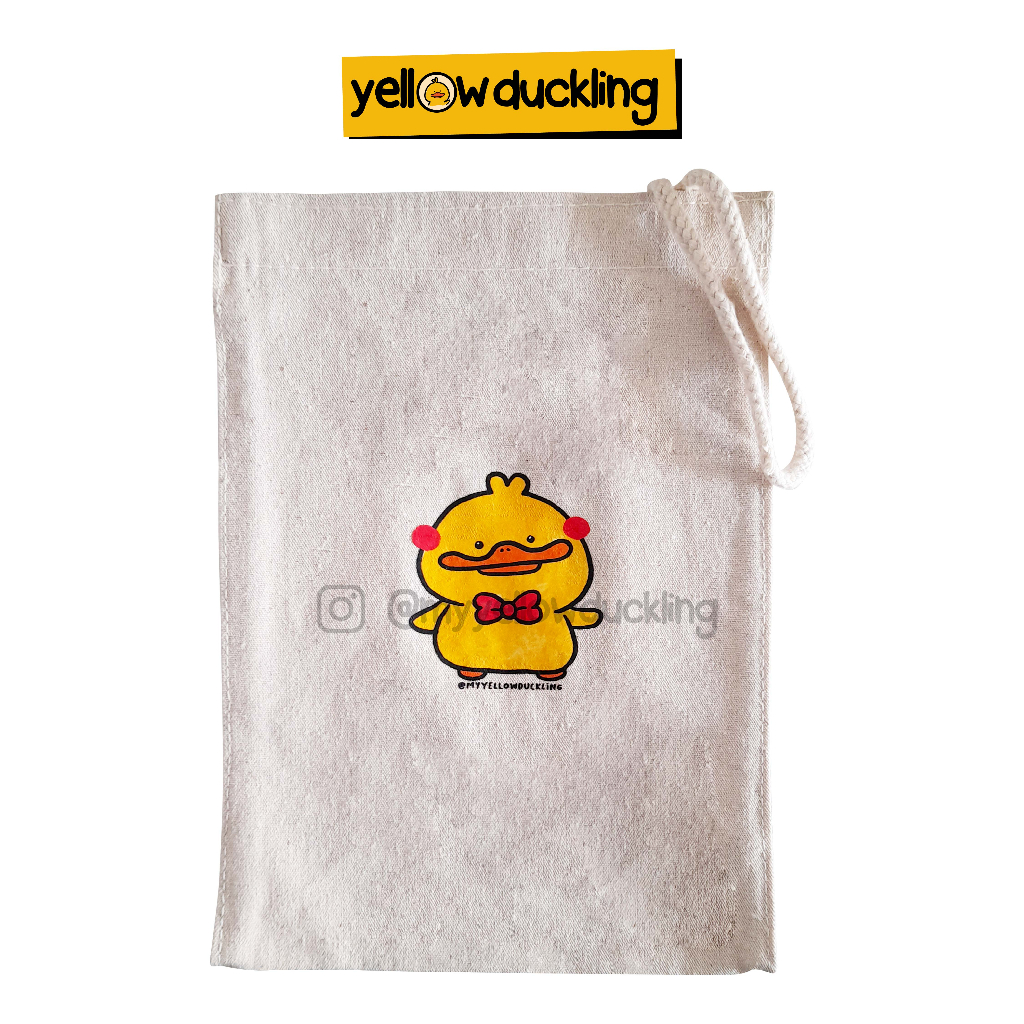 Jual BENTO POUCH - ITIK GEMOY - YELLOW DUCKLING - KAWAII BENTO ...