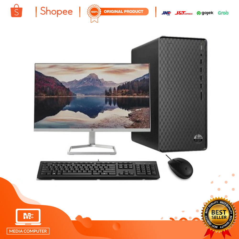 Jual PC HP M01 F2025d 75S08PA Core i5 12400 8GB 512GB W11 Home BLACK | Shopee Indonesia