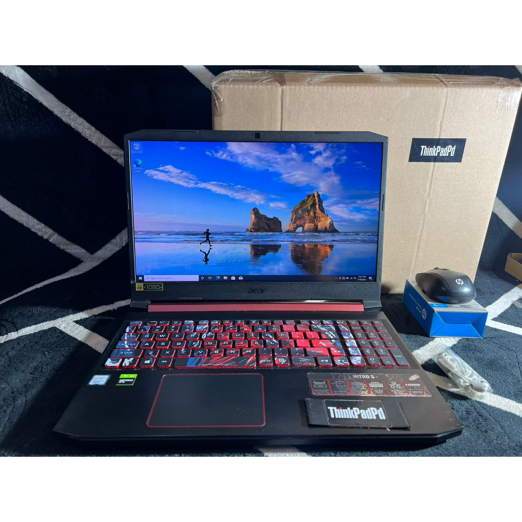 Jual Laptop Gaming Acer Predator Nitro 5 Core i5 9300HQ GTX 1650 Mulus ...