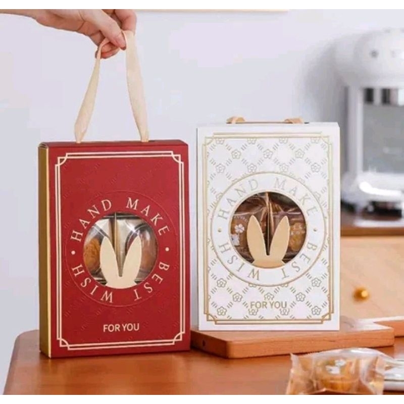 Jual Box Mooncake RABBIT 75gr isi 6(1pack isi 10pcs) | Shopee Indonesia
