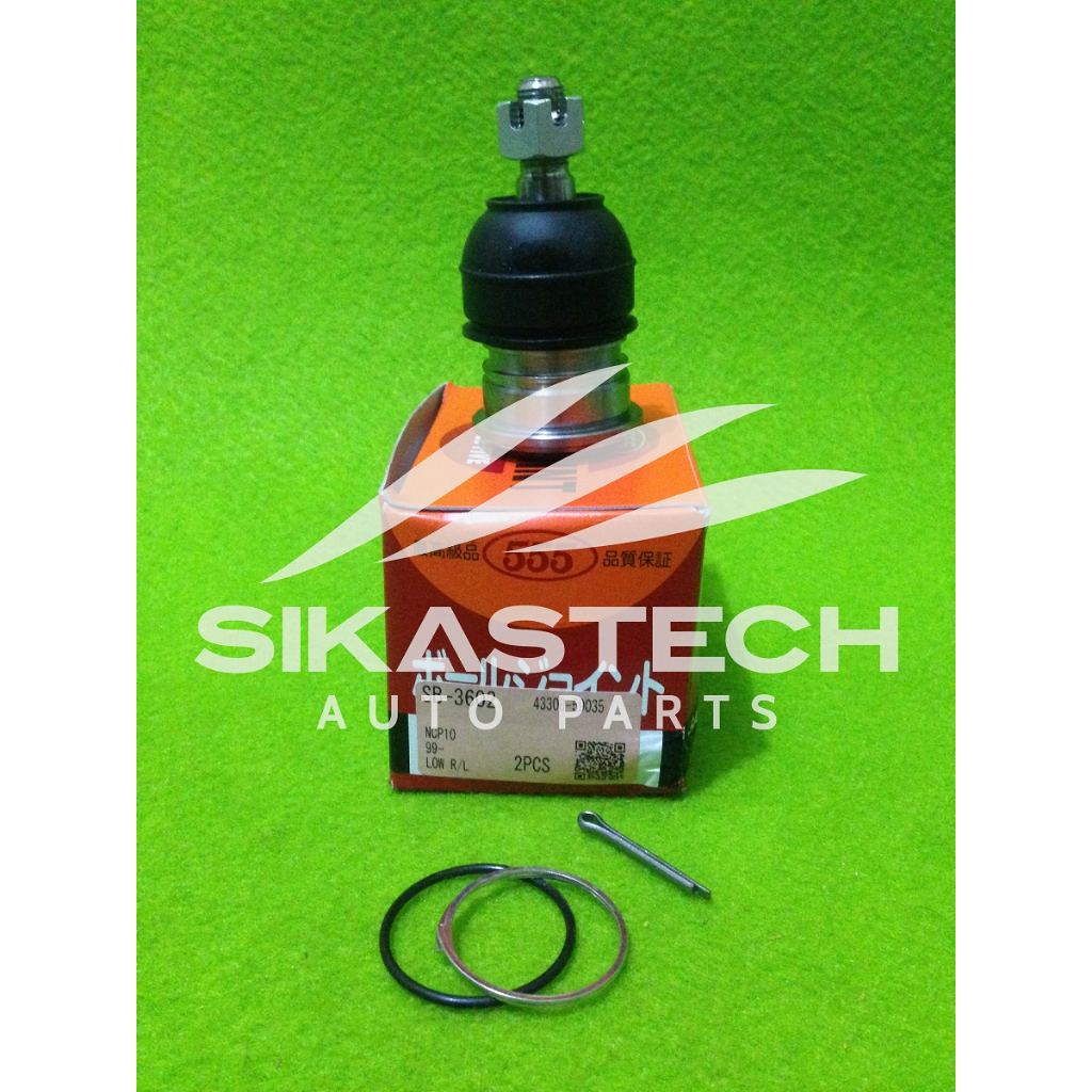 Jual 43308-59035 FRONT LOWER BALL JOINT ASSY TOYOTA NEW VIOS NCP93R ...