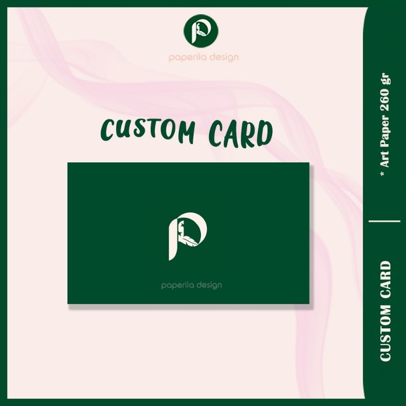Jual Custom Card 7 x 28 cm 2 sisi (contoh buku panduan) | Shopee Indonesia