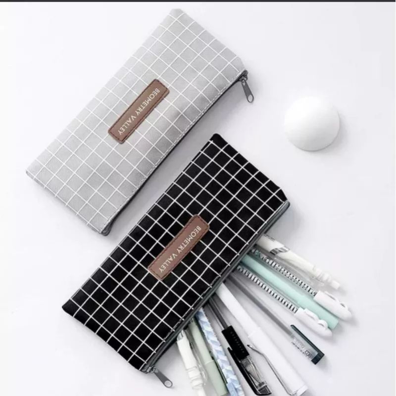 Jual Dompet Pensil Polkadot Dan Garis Dompet Tempat Alat Tulis Murah ...