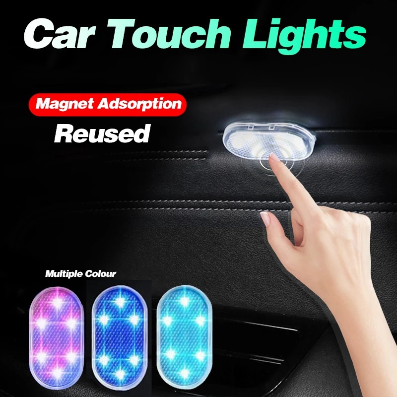 Jual Car Interior Touch Light Lampu LED Lampu Plafon Atap Mobil ...