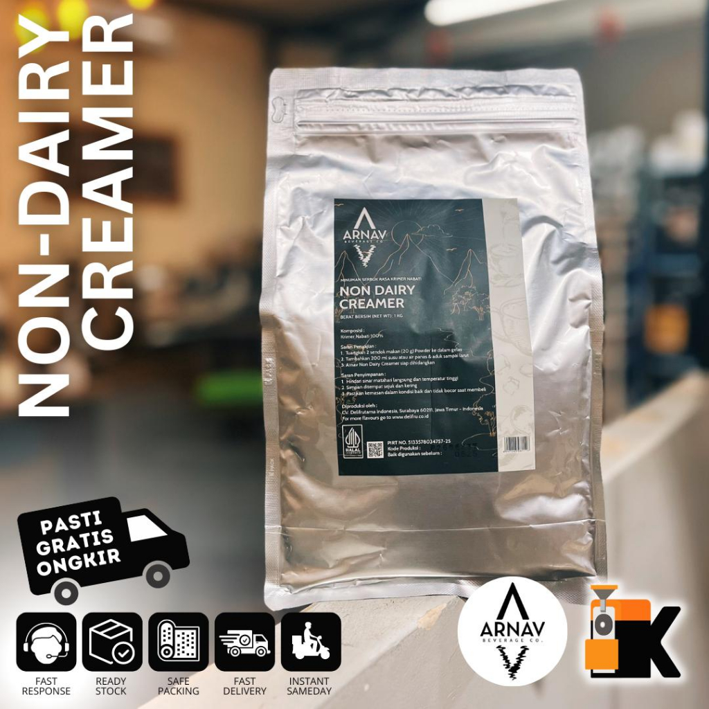 Jual 1 Pack Non Dairy Creamer Arnav Powder Drink 1kg | Shopee Indonesia