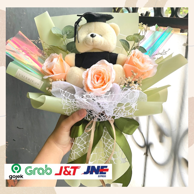Jual BUKET BONEKA WISUDA BUKET BUNGA ARTIFICIAL WISUDA BUCKET WISUDA ...