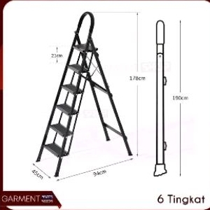 Jual Tangga Lipat 6 step | Shopee Indonesia