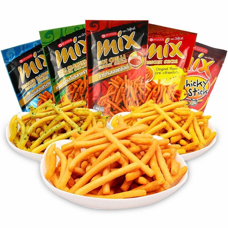 Jual Halal - Mix thailand snack biscuit stick | Shopee Indonesia