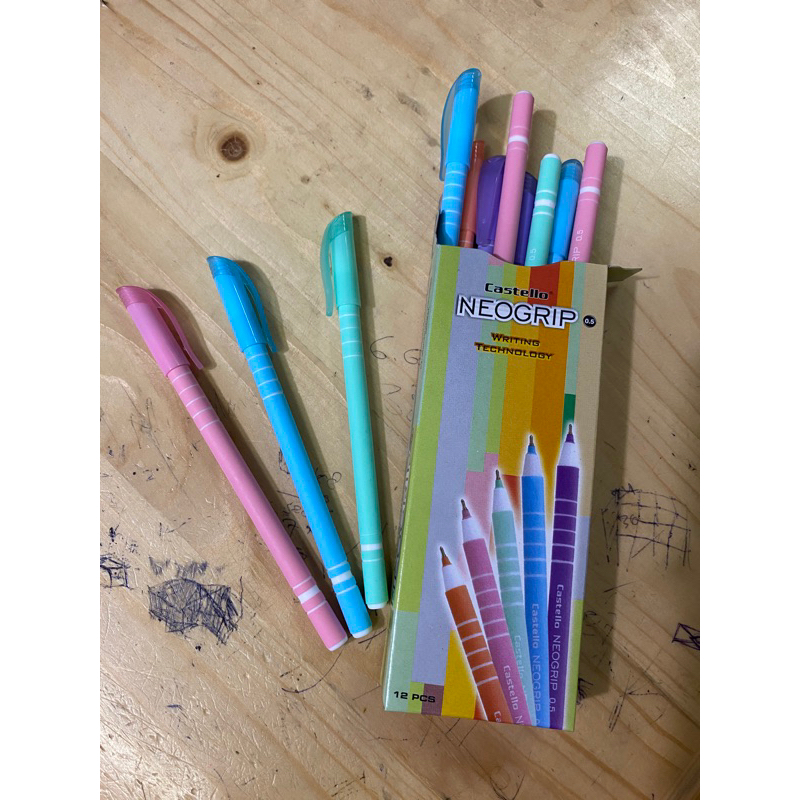 Jual Ballpoint Standard NeoGrip Isi 12 Pcs (1 Lusin) | Shopee Indonesia