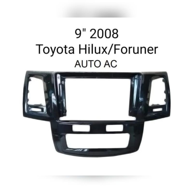 Jual Frame head unit android 9 inch mobil toyota fortuner fortuner V ...