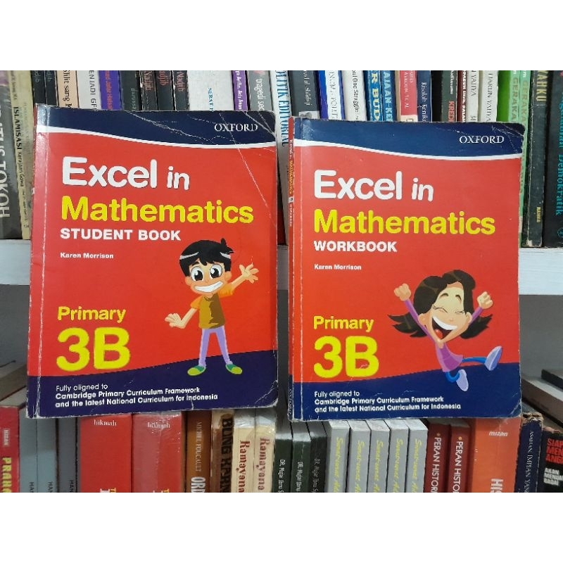 Jual EXCEL IN MATHEMATICS STUDENT BOOK & WORKBOOK PRIMARY 3B | Shopee ...