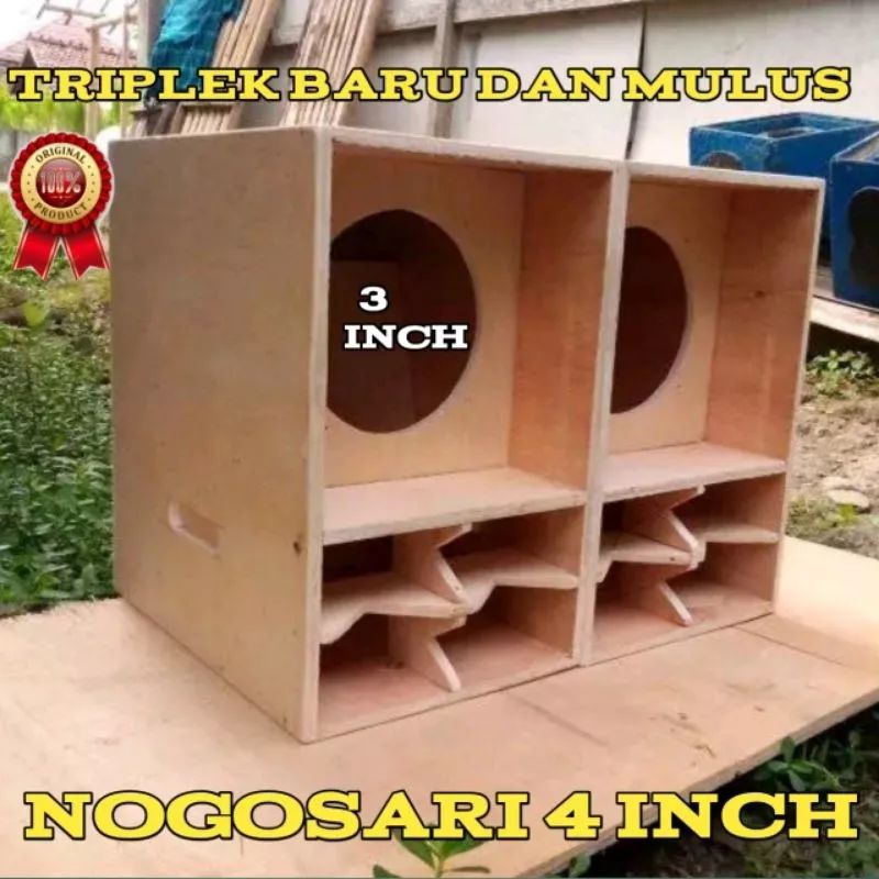 Jual box speaker nogosari 3 inch singgel | Shopee Indonesia
