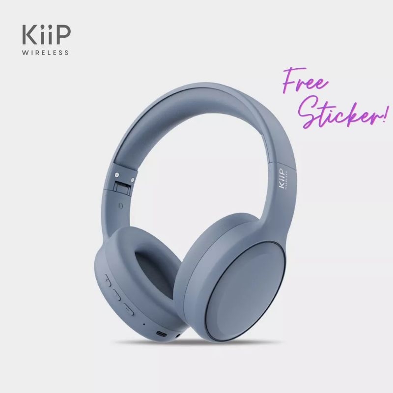 Jual KIIP Wireless TH30 Headphone Bluetooth Earphone [FREE STICKER ...