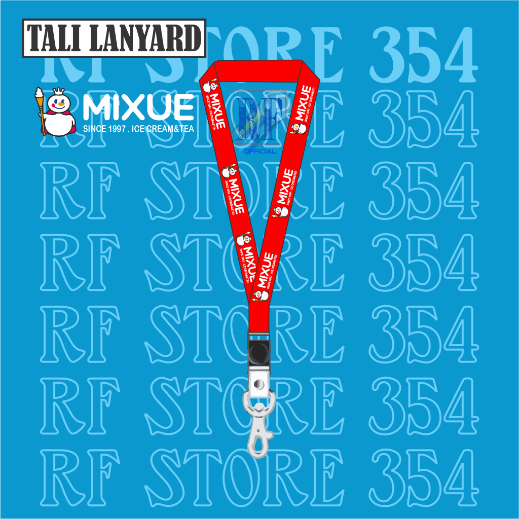 Jual TALI LANYARD MIXUE SINCE 1997 ICE CREAM & TEA | TALI GANTUNGAN HP ...