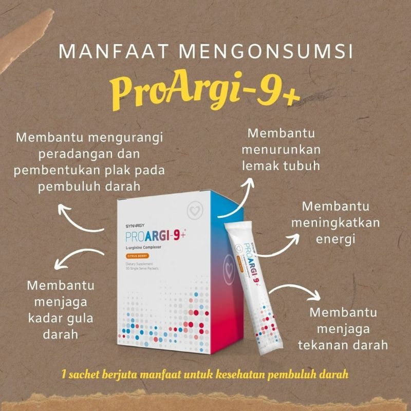 Jual 100% ASLI! PROARGI 9 PLUS HERBAL Untuk Kesehatan Jantung - Gejala ...