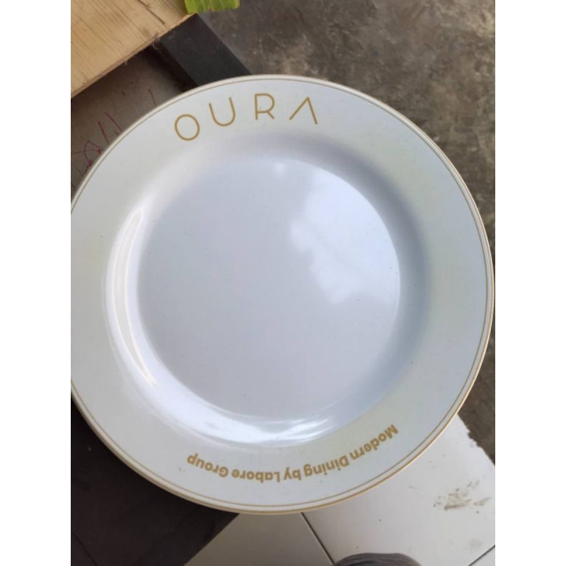 Jual Piring Custom Sablon Decal 1 warna dan full warna | Shopee Indonesia