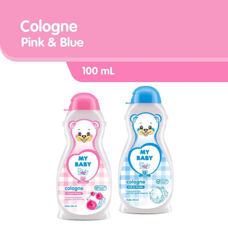 Jual My Baby Cologne 100 mL// My Baby Cologne Soft & Gentle 100 mL// My ...