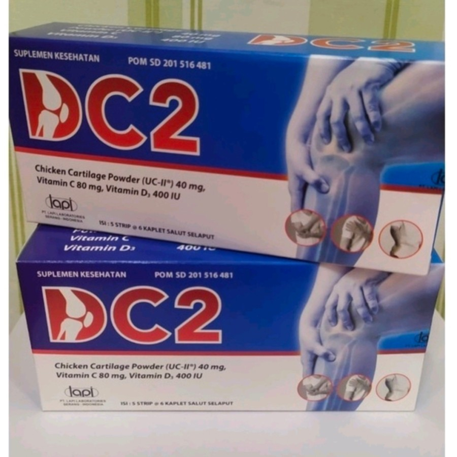 Jual DC2 Tablet - Suplemen Kesehatan Tulang & Sendi | Shopee Indonesia