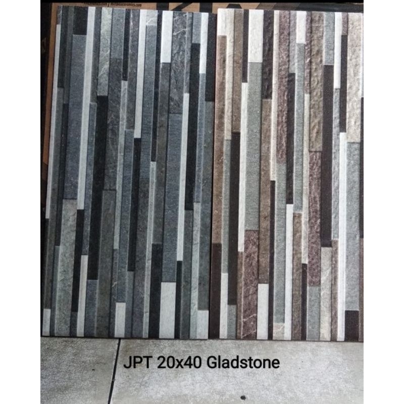 Jual keramik jupiter glad stone 20*40 batu alam kw 1 | Shopee Indonesia