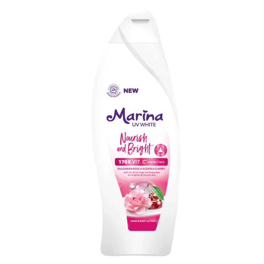 Jual Marina UV White Body Lotion 460ml | Shopee Indonesia